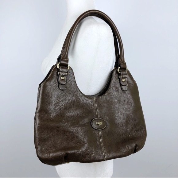 Gil Holsters | Bags | Gil Holsters Brown Leather Shoulder Tote Bag ...